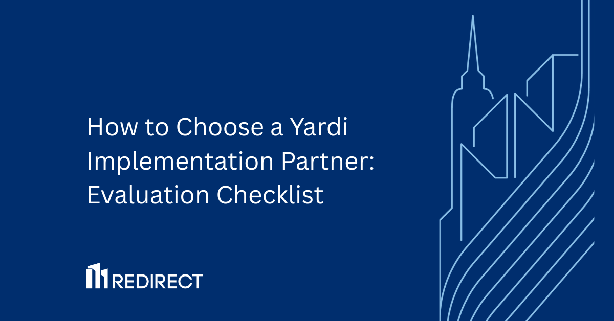 How to Choose a Yardi Implementation Partner: Evaluation Checklist